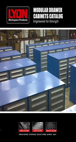 Lyon Workspace Modular Drawer Cabinets catalog - Industrial Supply Magazine