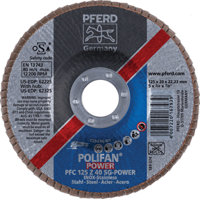 PFERD POLIFAN Z SG-POWER - Industrial Supply Magazine