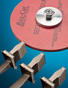 Rex Cut Type 1 cotton-fiber abrasive wheels - Industrial Supply Magazine