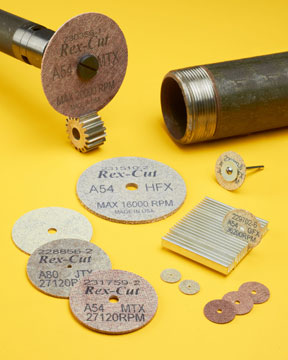 Rex-Cut Type 1 Abrasive Wheels - Industrial Supply Magazine