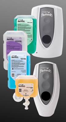 STOKO Refresh 4 in 1 hand hygiene dispenser - Industrial Supply Magazine